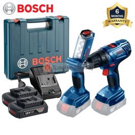 BOSCH Combo Set GSR 180-Li + GLI 180LI - 06019F81L3 | Tong Hin Machinery