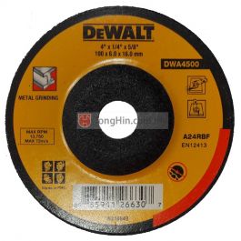DEWALT 4" Grinding Disc DWA4500| Steel | Tong Hin Machinery