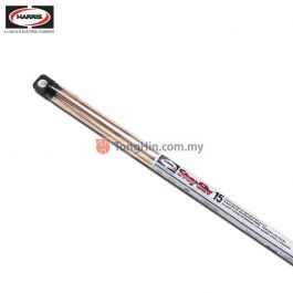 HARRIS STAY-SILV 15 Copper Brazing Rod Flat Filler Rod 51 Stick Tube 0. ...