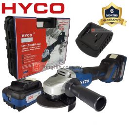 HYCO HY1098BL-AG Cordless Brushless Angle Grinder 4" with 18V 4.0Ah ...