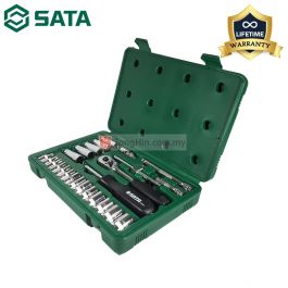 SATA 09001 1/4'' Dr Socket Wrench Set (25pcs) | Tong Hin Machinery
